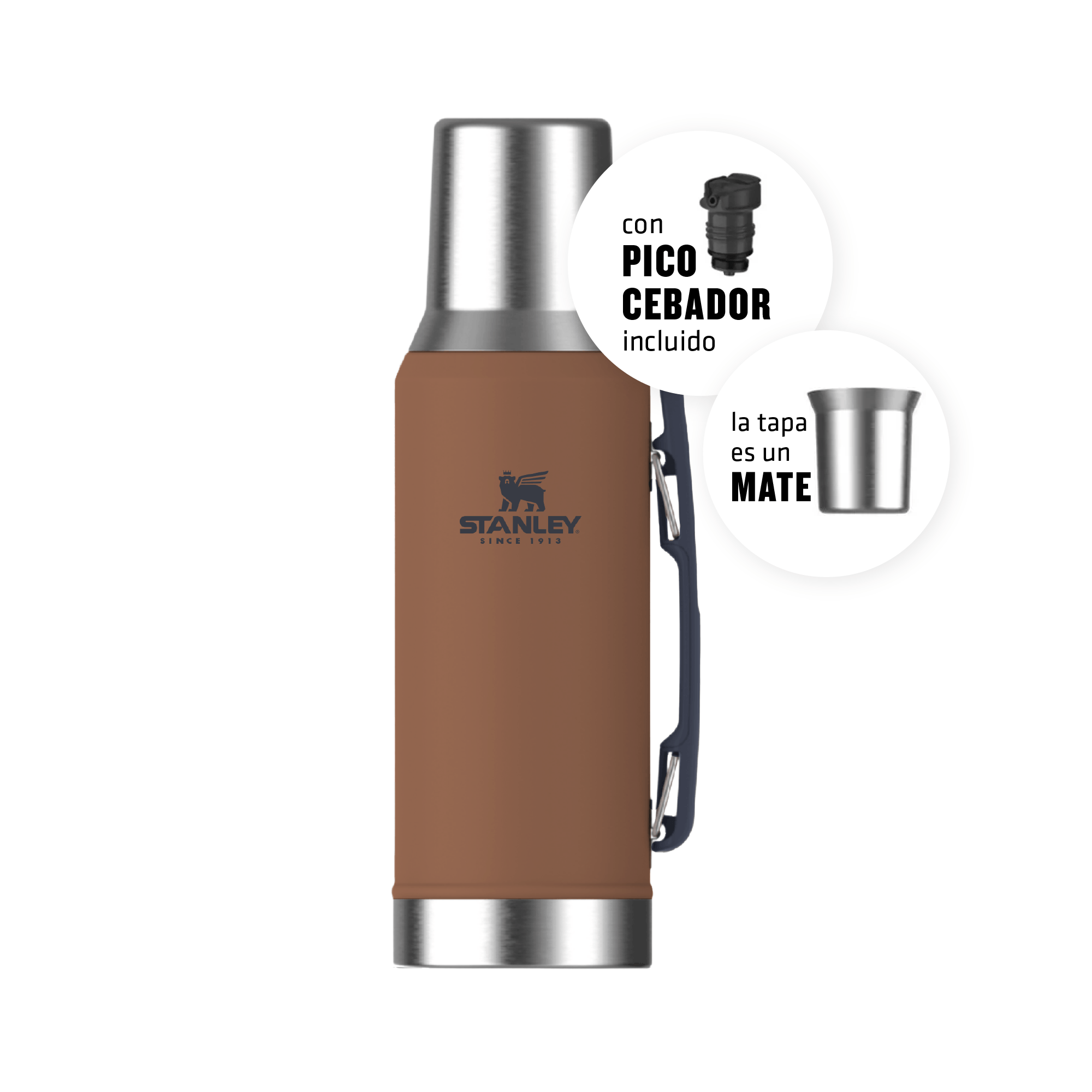 Termo Stanley Mate-System 1.2 Lts Maple - Stanley Argentina | Tienda ...